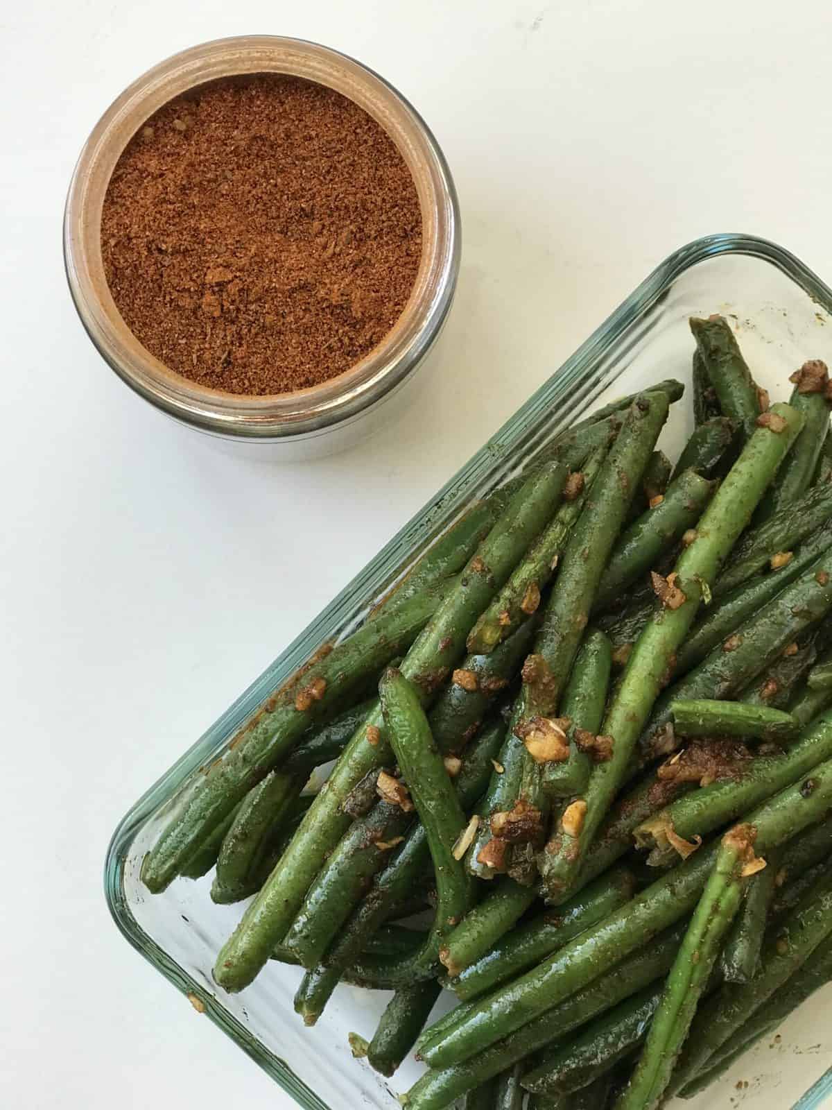 Seasoned Green Beans with 11 Magic Herbs & Spices - STARSEED KITCHEN