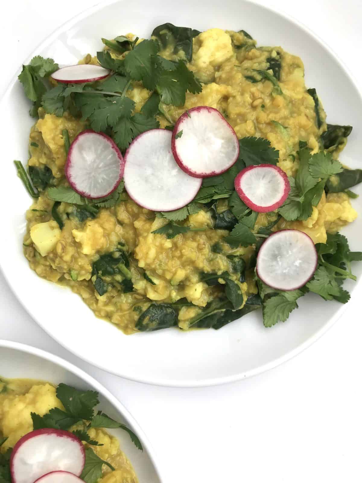 Ayurvedic Cleansing Green Kitchari Bowl - STARSEED KITCHEN